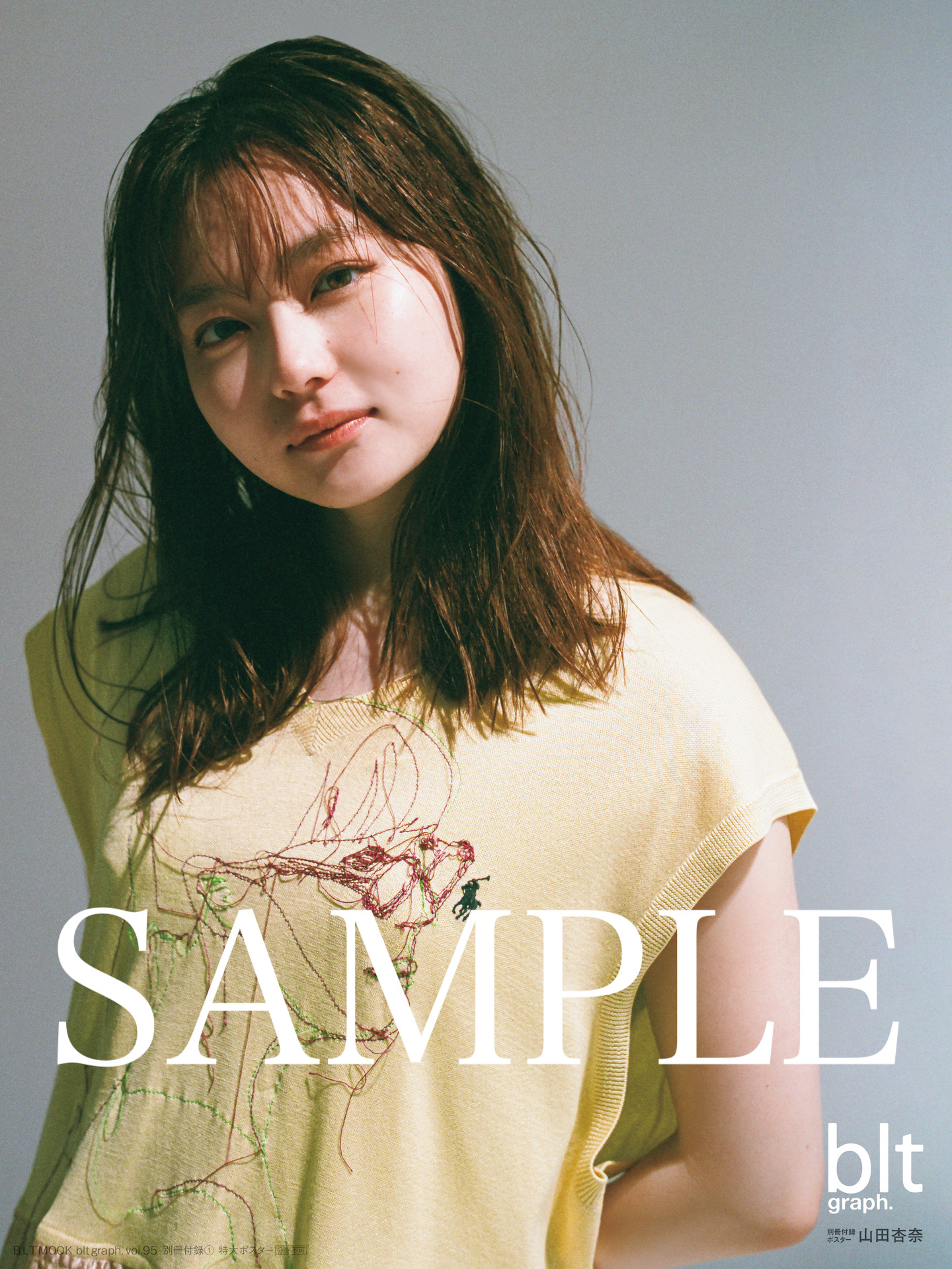 女優のSwitch。山田杏奈が表紙・巻頭を飾る「blt graph.vol.95」の表紙画像が解禁‼ | B.L.T.web